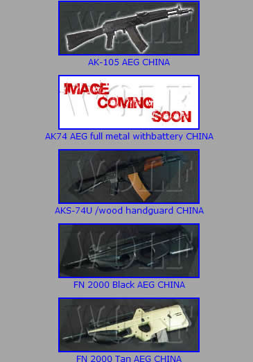 Latest ACM AEGs at Wolf Armouries | Popular Airsoft: Welcome To The ...