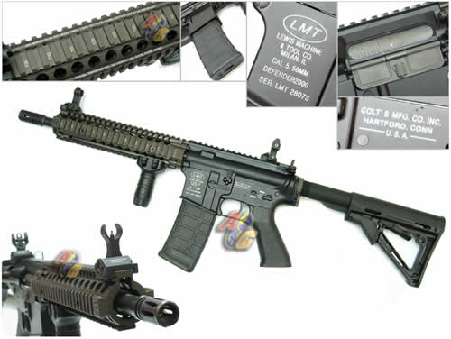 AG Custom LMT M4 MK18 RIS II | Popular Airsoft: Welcome To The Airsoft ...