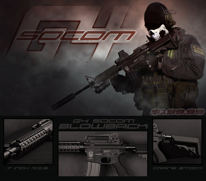 Airsoft GI Desert G4 SOCOM Blowback | Popular Airsoft: Welcome To The ...