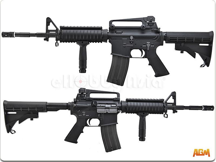 AGM M4 CQB Gas Blow Back Rifle | Popular Airsoft: Welcome To The ...