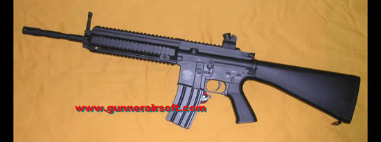 AGM Full Metal HK416 With Fixed Stock From Gunner Airsoft | Popular ...