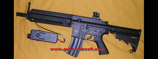 AGM Full Metal HK416 With Retractable Stock | Popular Airsoft: Welcome ...