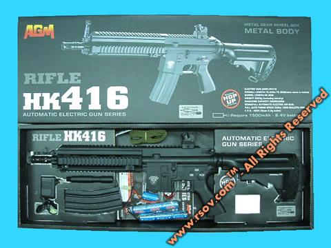 AGM HK416 Cranestock Version at RSOV.com | Popular Airsoft: Welcome To ...
