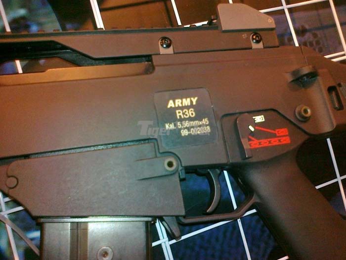 Tiger111HK: Army R36 GBB & Product Updates | Popular Airsoft: Welcome ...