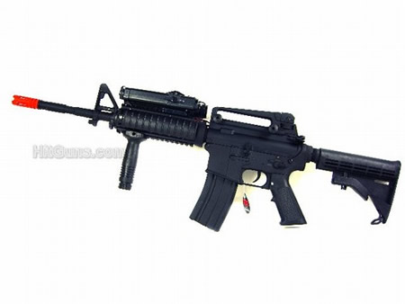 Boyi Full Metal M4 RIS A.E.G. On Sale At HitGuns.com | Popular Airsoft ...