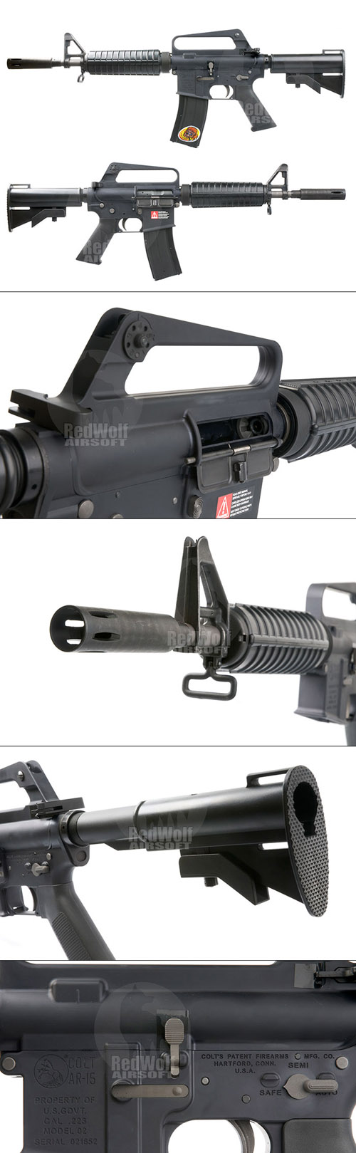 Limited Edition Bomber Custom Gas Blowback XM177E1 | Popular Airsoft ...