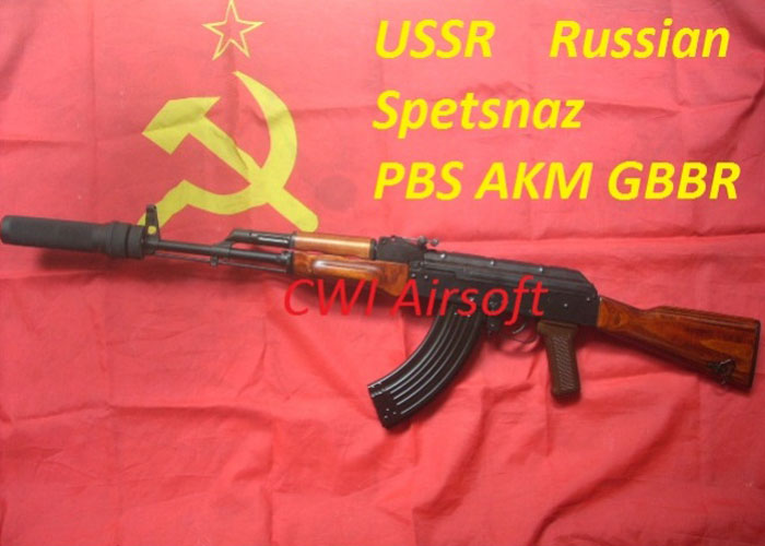 CWI Custom GHK AKM Spetsnaz GBB & More | Popular Airsoft: Welcome To ...
