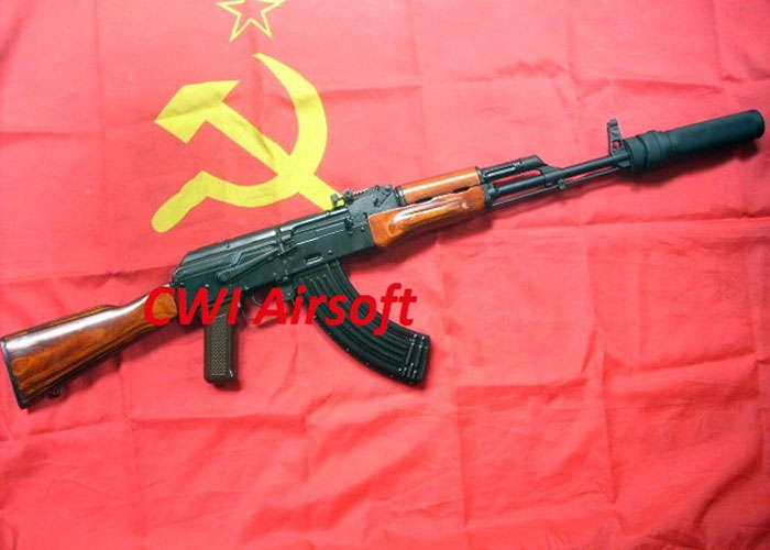 CWI Custom GHK AKM Spetsnaz GBB & More | Popular Airsoft