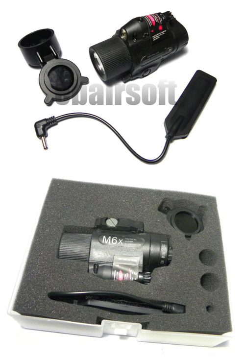 M6X Laser Tactical Illuminator w/ infrared filter | Popular Airsoft ...