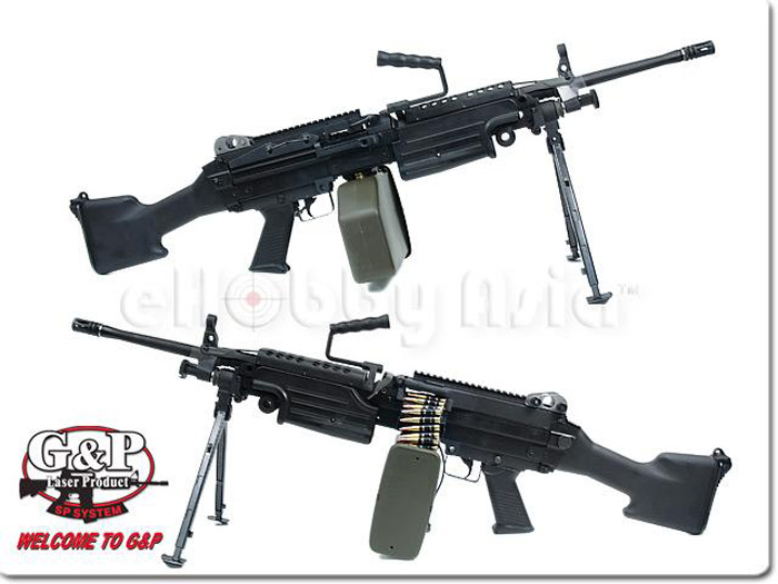 G&P M249 Marine Full Metal AEG | Popular Airsoft: Welcome To The ...