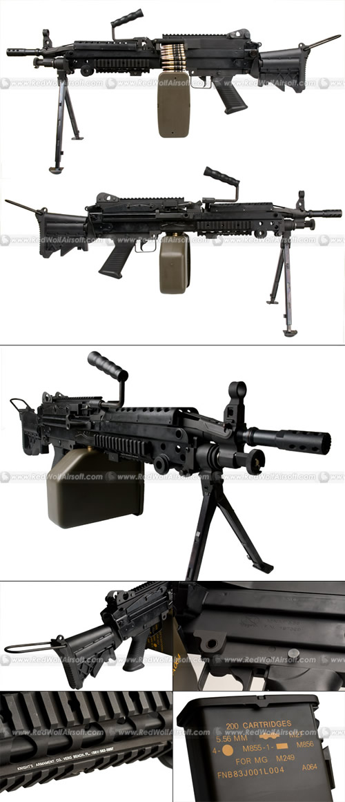 G&P M249 SF | Popular Airsoft: Welcome To The Airsoft World