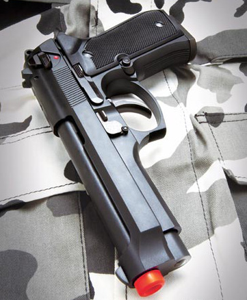 KWA Full Size Heavy Weight High Speed M9 Gas Blowback | Popular Airsoft ...