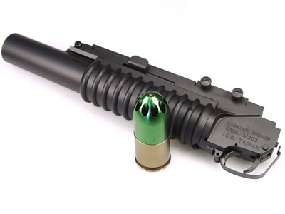 ICS M203 Grenade Launcher with Shell | Popular Airsoft: Welcome To The ...