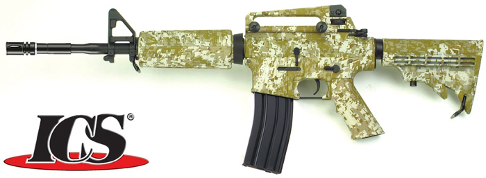 ICS Limited Edition Desert Digital M4 AEG | Popular Airsoft: Welcome To ...