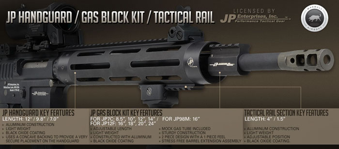 JP Handguard, Gas Block Kit & Tactical Rail | Popular Airsoft: Welcome ...