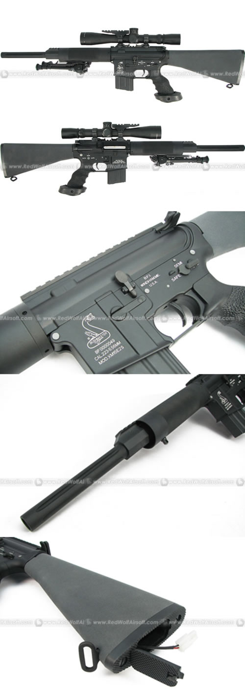 King Arms Free Float Heavy Barrel Sniper Rifles | Popular Airsoft ...