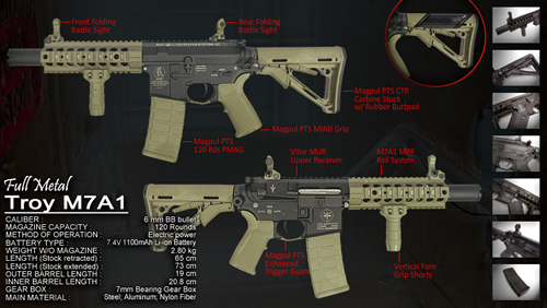 King Arms M7A1 Black and Dark Earth Arriving this Month | Popular ...