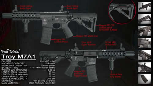 King Arms M7A1 Black and Dark Earth Arriving this Month | Popular ...