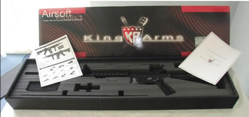 King Arms Troy A3 CQB Compact AEG | Popular Airsoft: Welcome To The ...