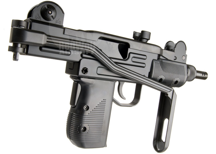 Kwc Mini Uzi Co2 Blowback Airsoft Pistol Replicaairgunsca Icefoxes