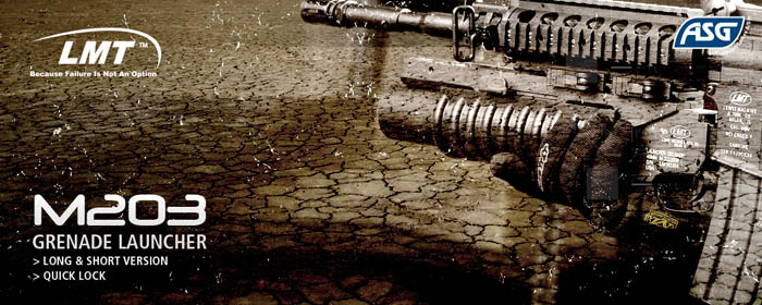 ASG LMT M203 Grenade Launchers Available | Popular Airsoft: Welcome To ...