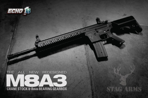 The All New, Completely Redesigned Echo1USA Stag Arms M8A3 | Popular ...