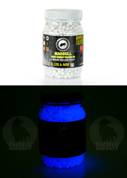 Madbull Phantom 0.12g Dark Knight Tracer BB 2000rds | Popular Airsoft ...