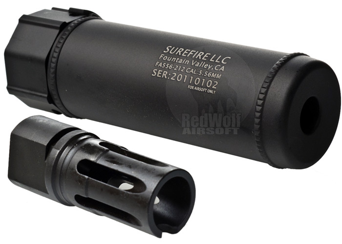 MadBull Airsoft Surefire Mini 5 Silencer | Popular Airsoft