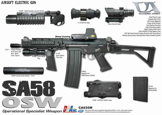 Upcoming Classic Army Products for May 2008 | Popular Airsoft: Welcome ...
