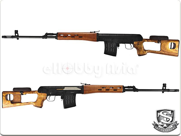 eHobby Asia: S&T SVD AEG with Real Wood | Popular Airsoft: Welcome To ...