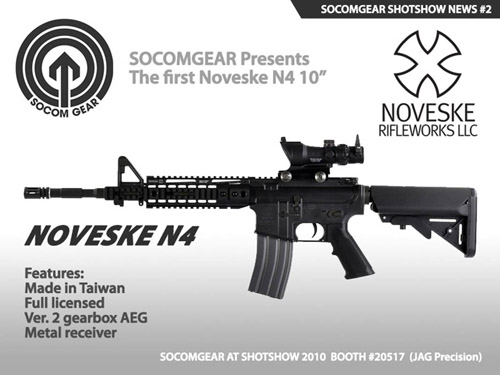 SOCOM Gear Show Show News#2: NOVESKE N4 10" | Popular Airsoft: Welcome ...