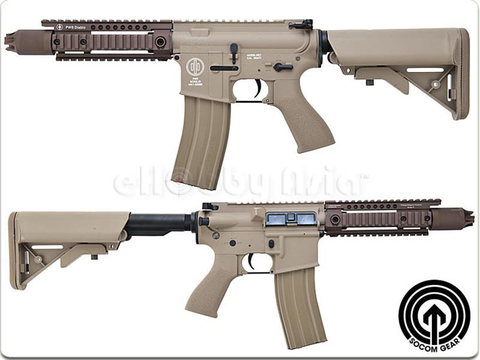 SOCOM Gear PWS Diablo 7-inch AEG | Popular Airsoft