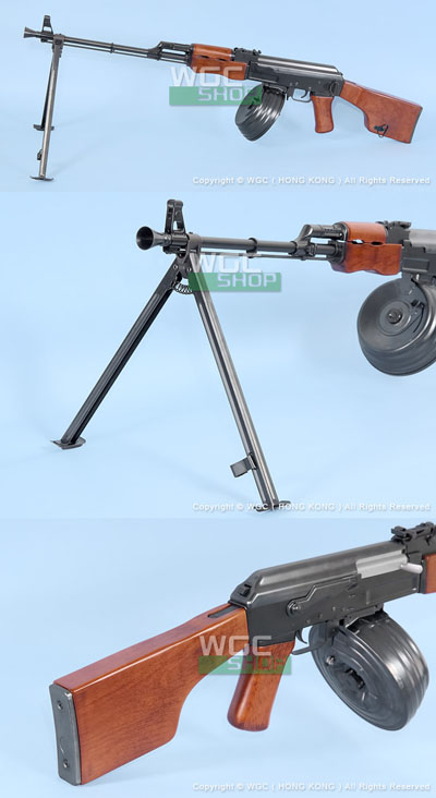 SRC AK-47 RPK Type with Drum Magazine at WGC Shop | Popular Airsoft ...