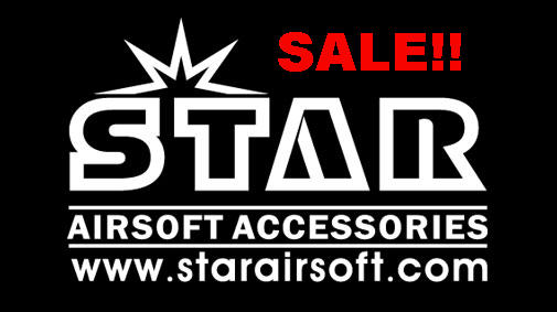 Star Airsoft Accessories Sale at Gunner Airsoft | Popular Airsoft: Welcome To The Airsoft World