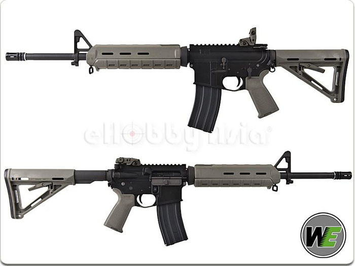 WE M4A1 Mid-Length MOE Gas Blowback Rifle | Popular Airsoft: Welcome To ...