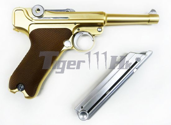 WE Gold Luger and eAiming Handguards | Popular Airsoft: Welcome To The ...