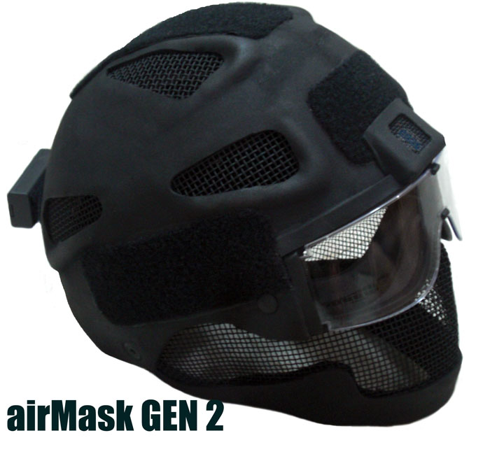 airMask Gen2F & Gen2G Helmet & Mask System | Popular Airsoft: Welcome ...
