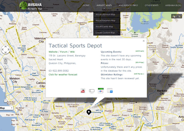 Airbana Airsoft Maps for Every Country | Popular Airsoft: Welcome To ...