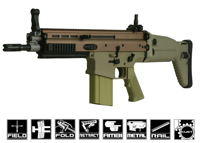 Echo 1 SCAR Heavy at Airsoft GI | Popular Airsoft