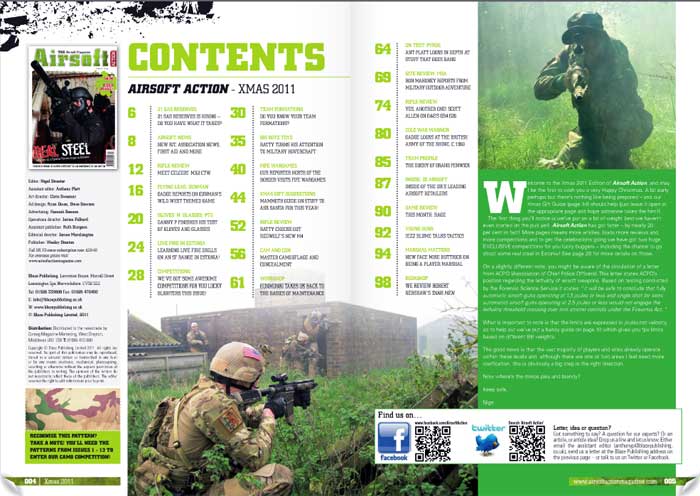 Airsoft Action Magazine Christmas 2011 Issue | Popular Airsoft: Welcome ...