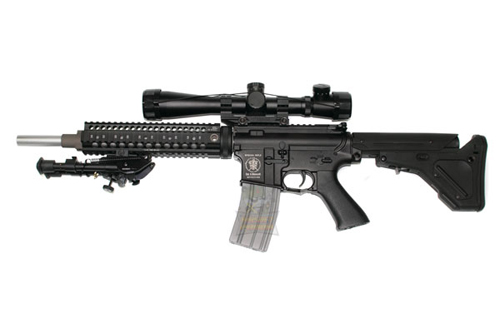 APS Full Metal M4 Sniper Electric Blowback Set | Popular Airsoft ...