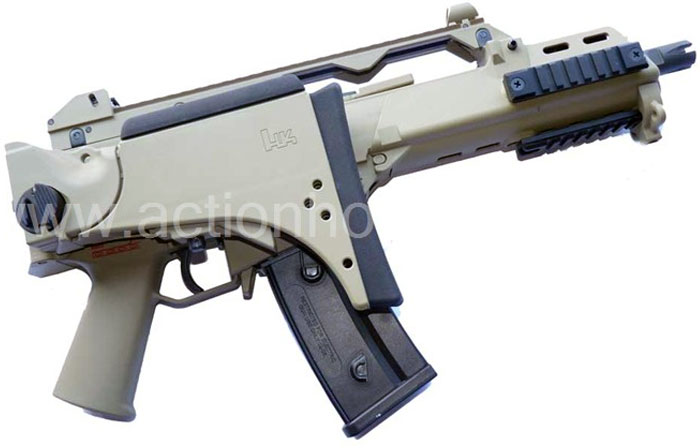 Ares G36CV /C EBB Dark Earth at Action Hobbies | Popular Airsoft ...
