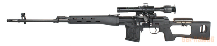 Black A&K SVD AEG Pre-Order at Get Reload | Popular Airsoft: Welcome To ...