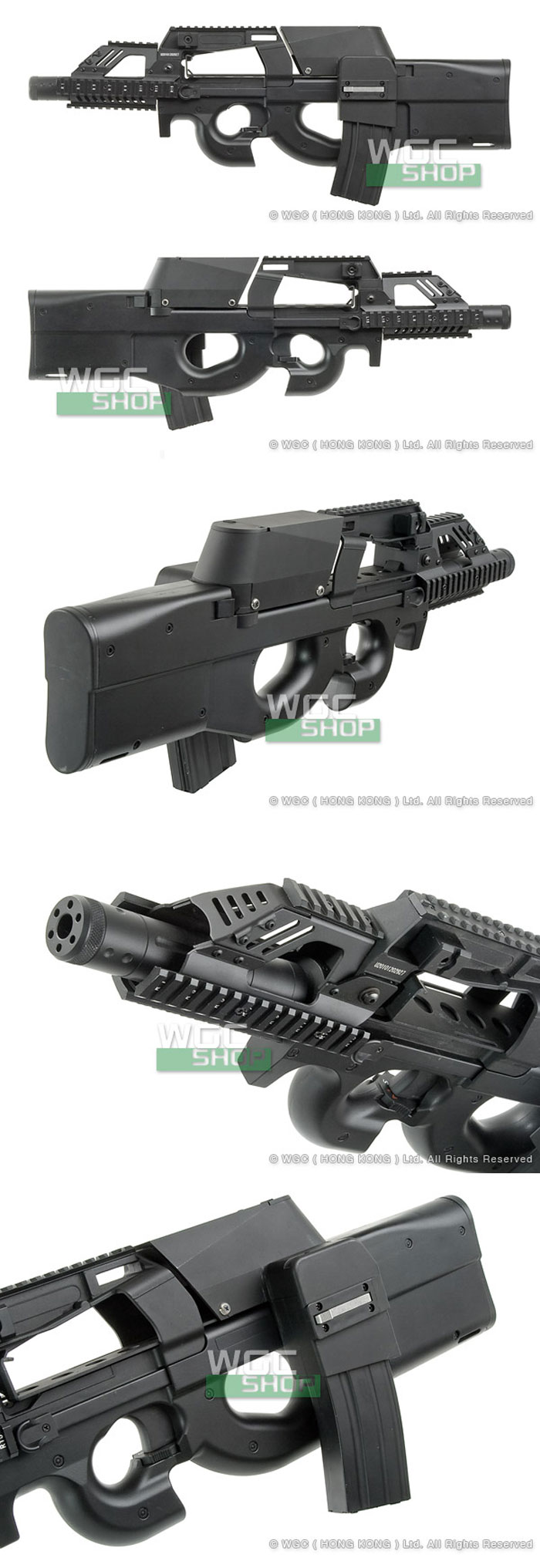 Asia Electric Gun P90 TAC AEG | Popular Airsoft: Welcome To The Airsoft ...