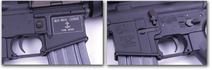 MK18 Mod 1 - Correct receiver markings? - Airsoft Canada