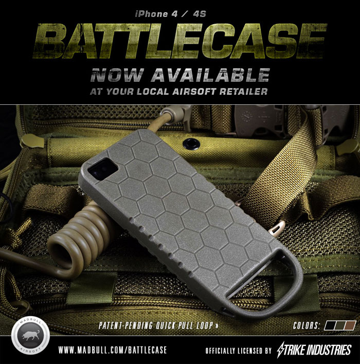 Now Available: Licensed iPhone 4/4S Battle Case | Popular Airsoft ...