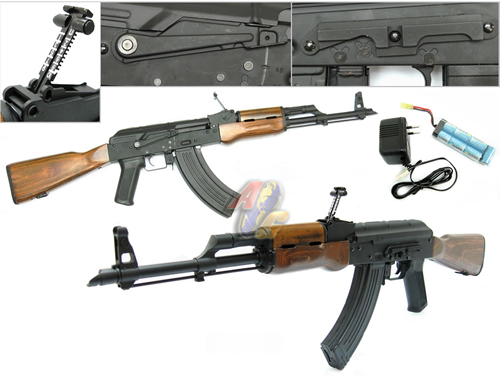 CYMA Full Metal and Real Wood AKM | Popular Airsoft: Welcome To The ...