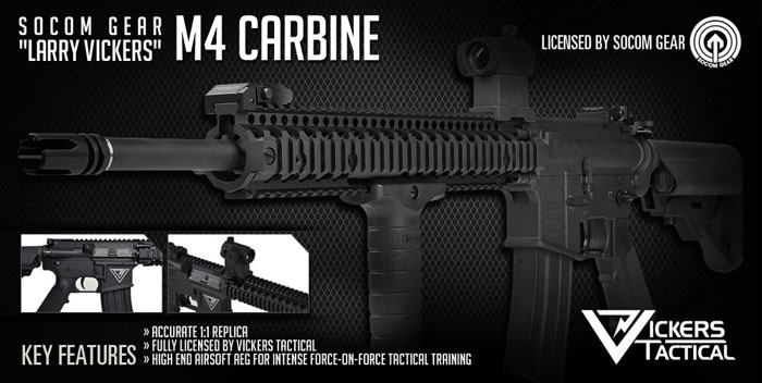SOCOM Gear VTAC-13 & Vickers M4 Carbines | Popular Airsoft: Welcome To ...