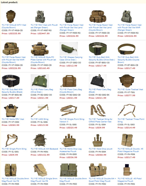 RSOV.com stocks up on Flyye Gear | Popular Airsoft: Welcome To The ...
