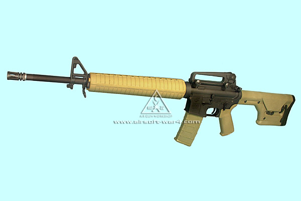 G&P - M4 Custom With Magpul PRS Stock | Popular Airsoft: Welcome To The ...